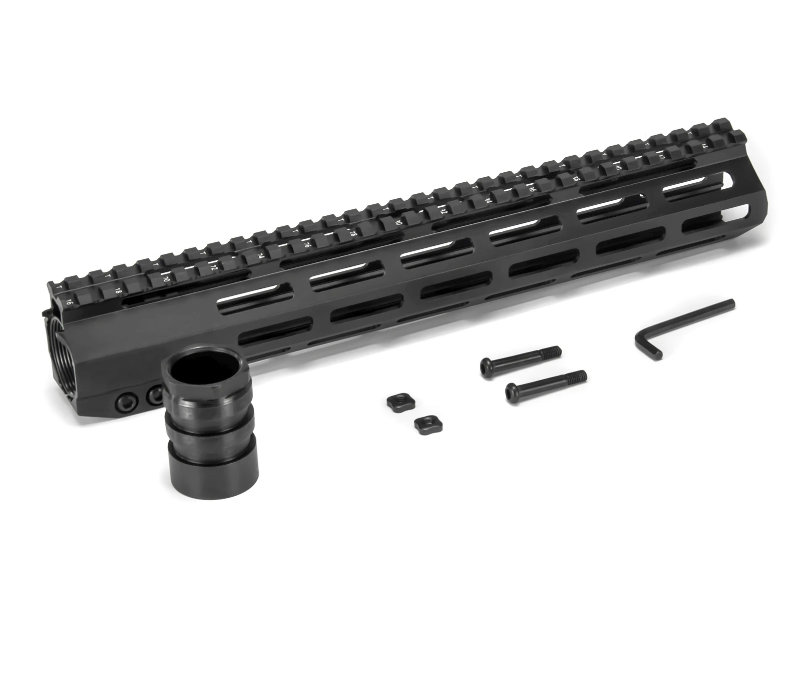 12" AR15 MLOK Picatinny Freefloat Handguard Picatinny MLOK AR15 ...