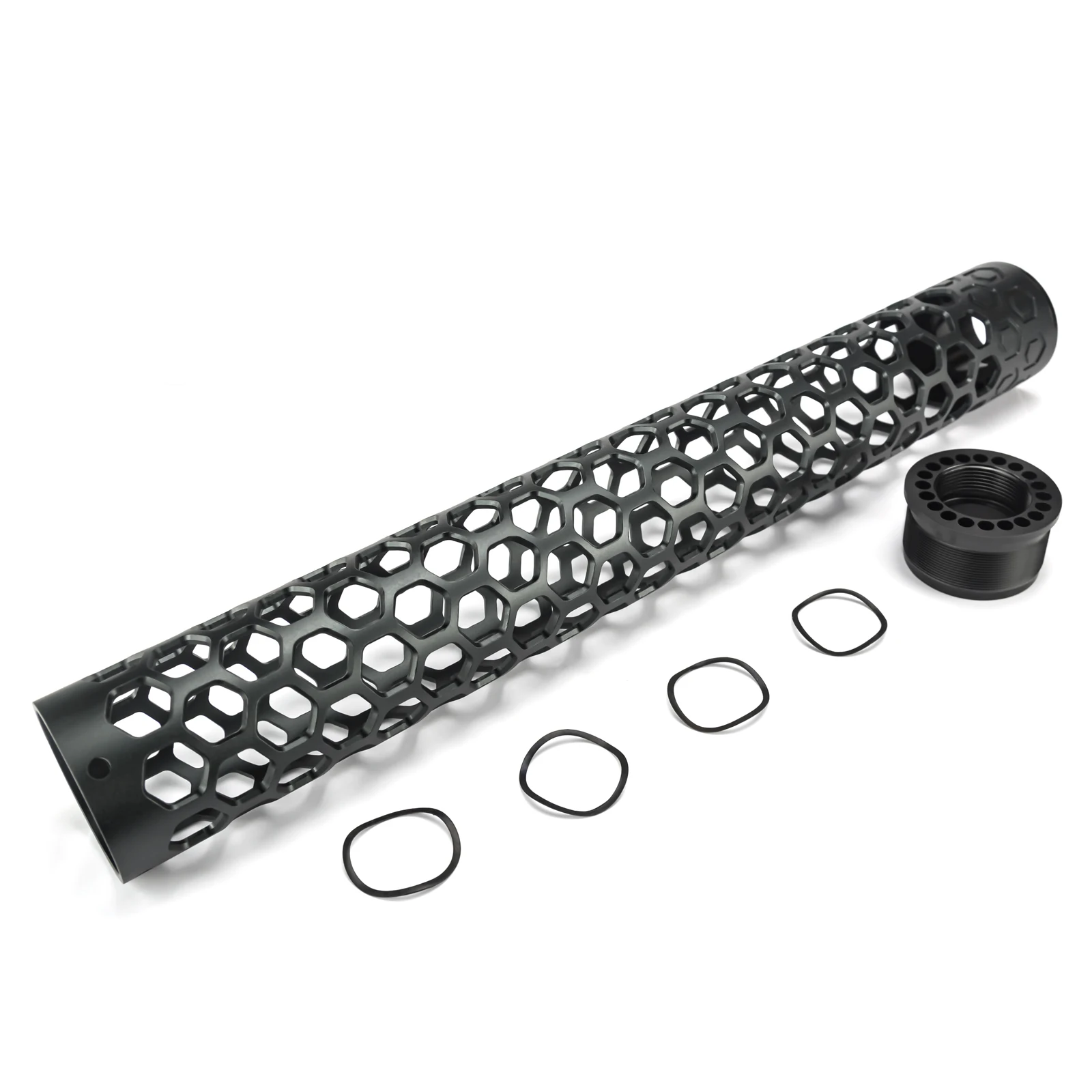 15" AR15 Handguard AR-15 Freefloat Hex AR-15 Handguard AR15 Hex Rail AR ...